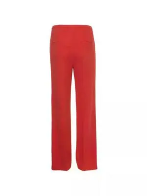 Alice + Olivia Straight-fit Crepe Trousers