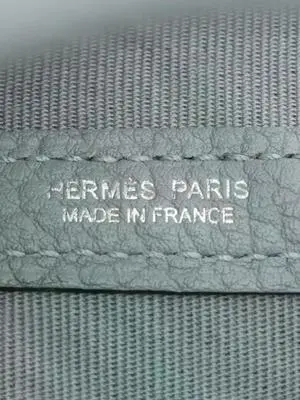 Hermès Toile And Negonda Garden Party 30 Tote Bag - Grey