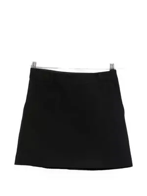 DUNST A-line Mini Skirt - Black