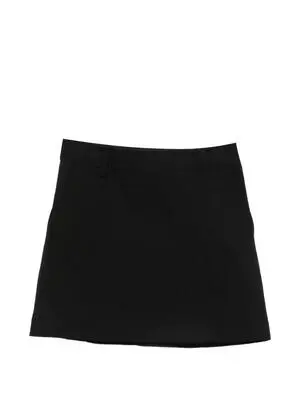 DUNST A-line Mini Skirt - Black