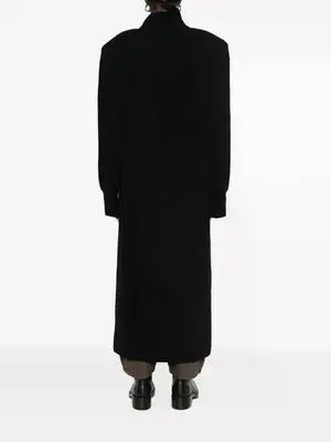 THE FRANKIE SHOP Ribbed-knit Zip-up Coat