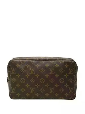 LOUIS VUITTON Monogram Trousse Toilette 28 Clutch Bag