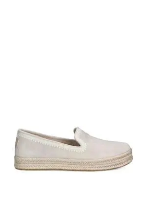 Toms Whipstitch-trim Platform Espadrilles