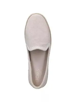 Toms Whipstitch-trim Platform Espadrilles