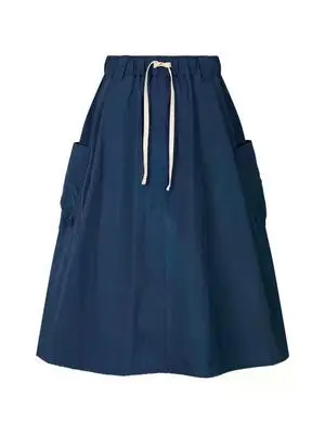 STUDIO TOMBOY Drawstring Cargo Skirt - Blue