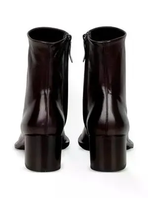 LORENZO MASIERO Leather Ankle Boots