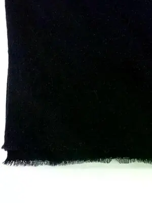 GRAN SASSO Fringed-edge Scarf - Blue
