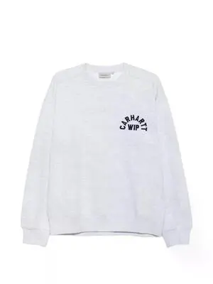 Carhartt Work In Progress Logo-patch Sweatshirt - Grey