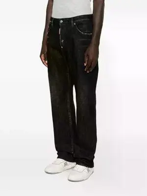 Dsquared2 Distressed Logo-patch Jeans