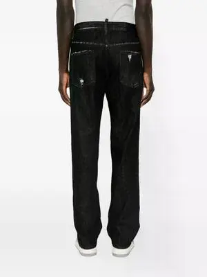 Dsquared2 Distressed Logo-patch Jeans