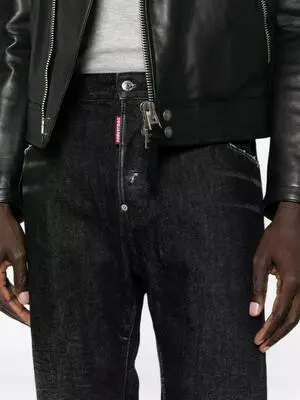 Dsquared2 Distressed Logo-patch Jeans