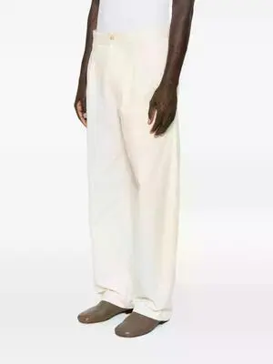 FORTELA Pleated Straight-leg Trousers