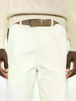 FORTELA Pleated Straight-leg Trousers