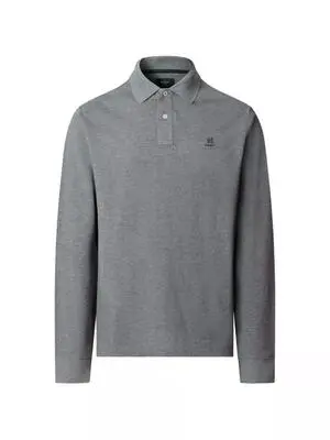 HACKETT LONDON Heritage Long-sleeve Polo Shirt - Grey