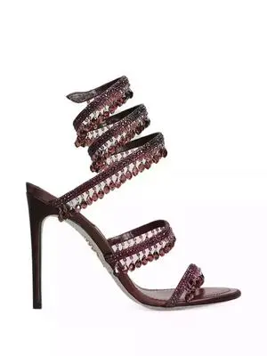 Rene Caovilla Chandelier Crystal-embellished Sandals