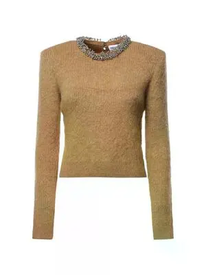 Self-portrait Round Neck Knitwear For Women