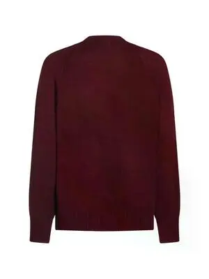 ALLUDE Raglan-sleeve Cashmere Sweater