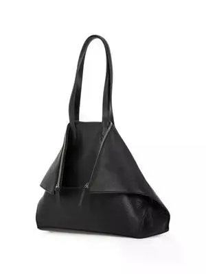 AESTHER EKME Fold Grain-leather Shoulder Bag