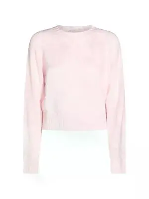 ALLUDE Raglan-sleeve Sweater - Pink