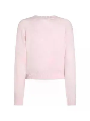 ALLUDE Raglan-sleeve Sweater