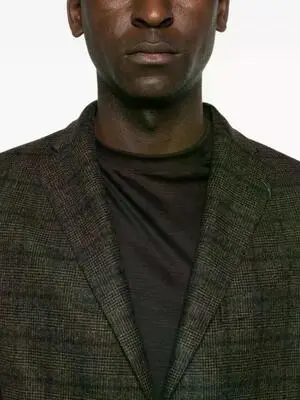 Boglioli Check-pattern Wool Jacket