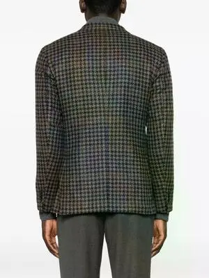 Boglioli Houndstooth Double-breasted Jacket
