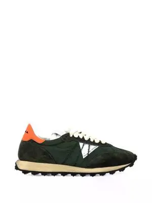 RUN OF Audax Panelled Sneakers - Green