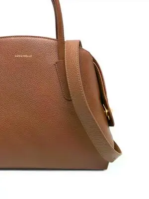 COCCINELLE Tylde Grained Leather Tote Bag