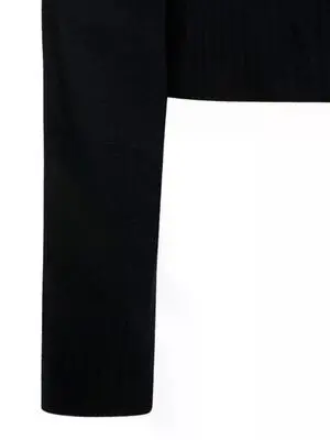 ALLUDE Raglan-sleeve Cashmere Sweater