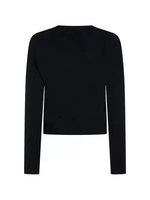 ALLUDE Raglan-sleeve Cashmere Sweater