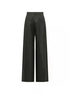 LE SULLY STUDIO Pleated Wide-leg Trousers