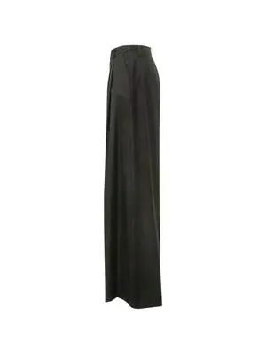 LE SULLY STUDIO Pleated Wide-leg Trousers
