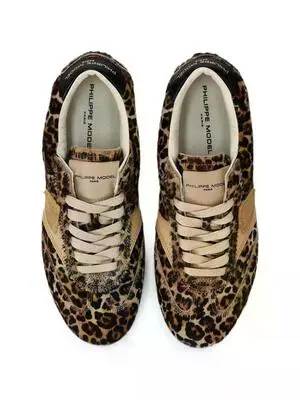 Philippe Model Planche Leopard-print Sneakers
