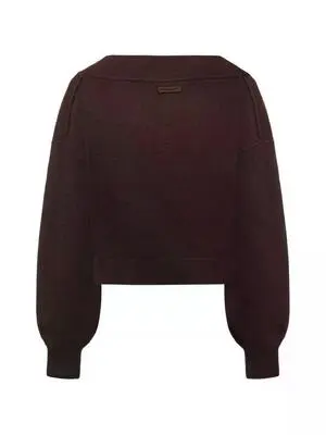 Pinko Cropped Wool Sweater