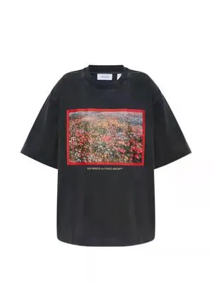 Off-White Graphic-print Loose-fit T-shirt - Black