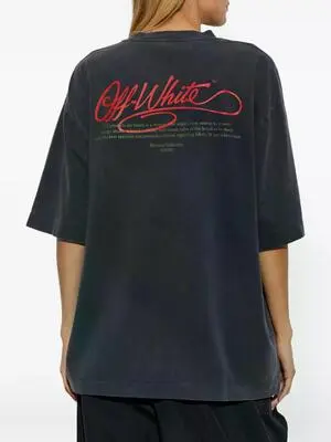 Off-White Graphic-print Loose-fit T-shirt - Black