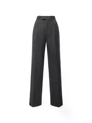 SELF-PORTRAIT Tailored Straight Leg Trousers - Grey