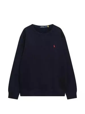 Polo Ralph Lauren Embroidered Pony Crewneck Sweatshirt - Blue