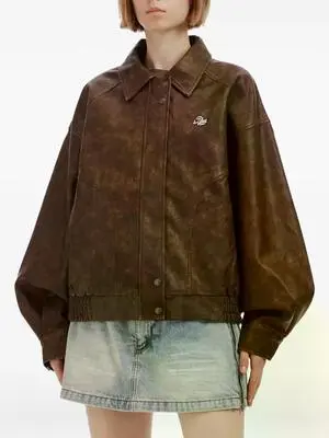 Izzue Logo-plaque Oversized Jacket