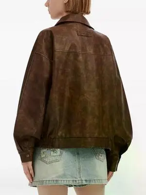 Izzue Logo-plaque Oversized Jacket