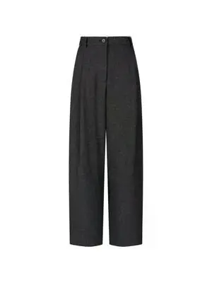 STUDIO TOMBOY Pintuck Trousers - Grey
