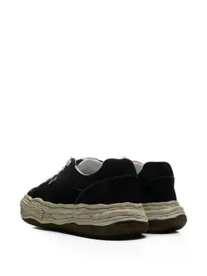 Mihara Yasuhiro Oliver Og Distressed Suede Low-top Sneakers