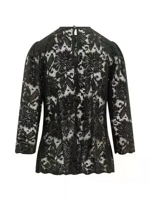 LE SULLY STUDIO Floral-lace Blouse