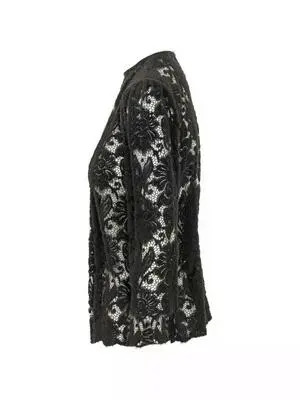 LE SULLY STUDIO Floral-lace Blouse