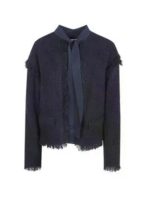 Mantū Fringed Bouclé Jacket