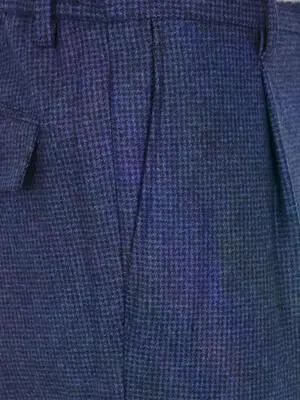 BARBA NAPOLI Check-pattern Trousers