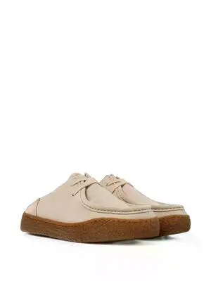 Camper Peu Terreno Suede Mules
