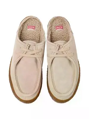 Camper Peu Terreno Suede Mules