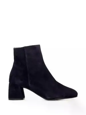 Status Block-heel Ankle Boots - Blue