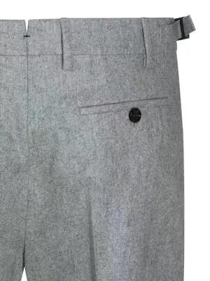 BERWICH Pleated Trousers - Grey